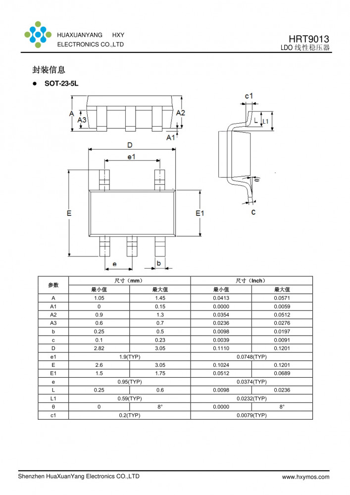 HRT9013 datasheet page 5