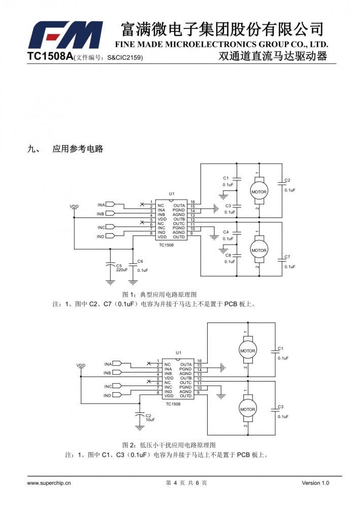 TC1508A datasheet page 4