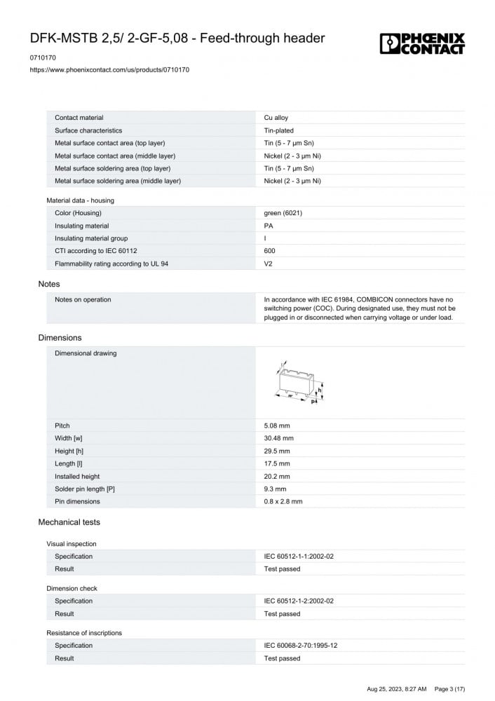 0710170 technical document page 3