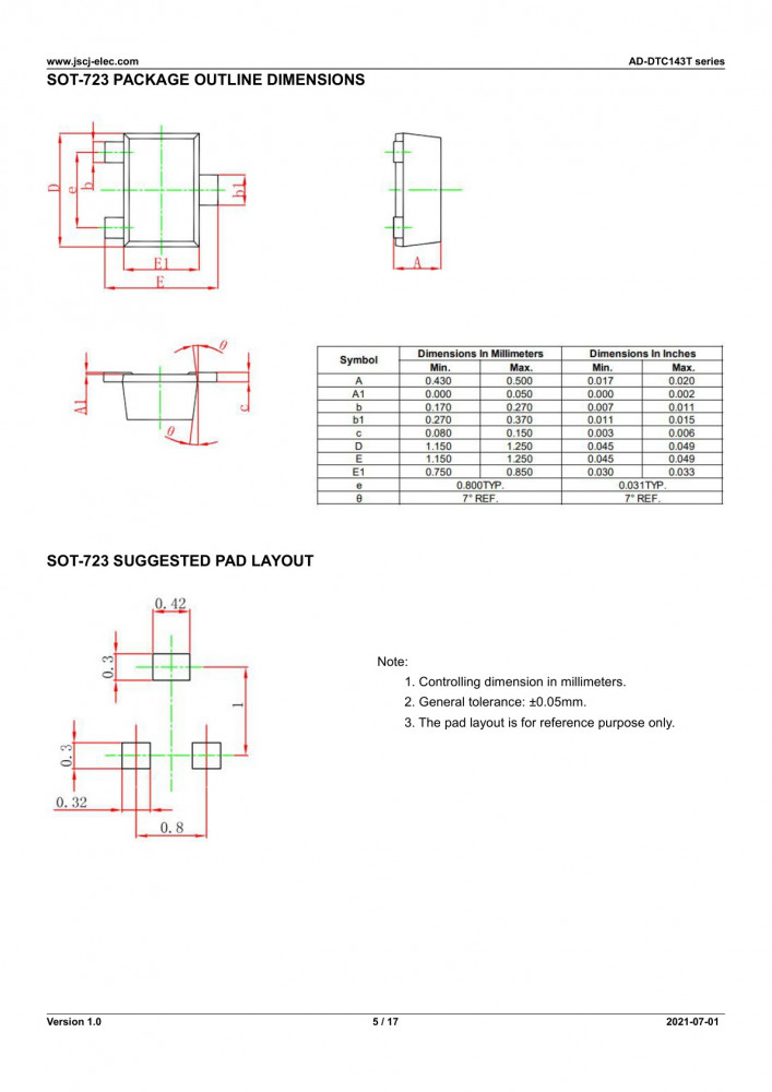 AD-DTC143TM datasheet page 5