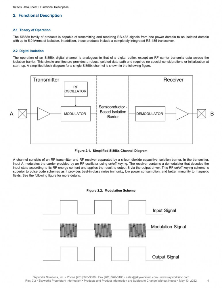 SI858x datasheet page 4