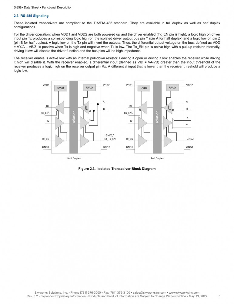 SI858x datasheet page 5
