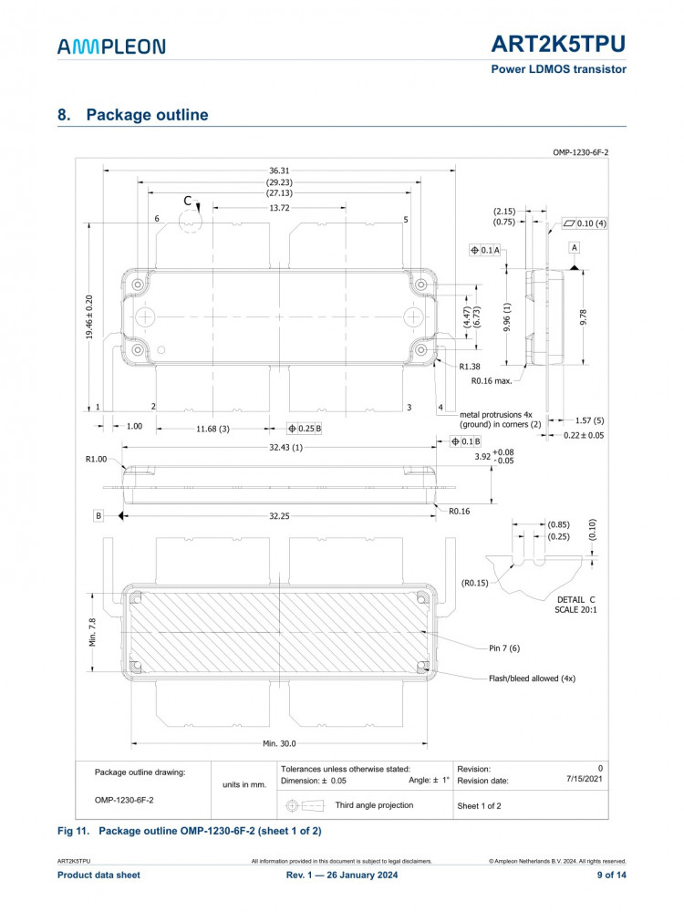 ART2K5TPU datasheet page 9