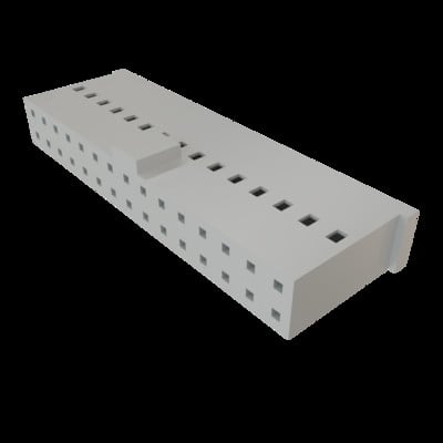 Samtec ISDM-05-K Rectangular Connector Housing