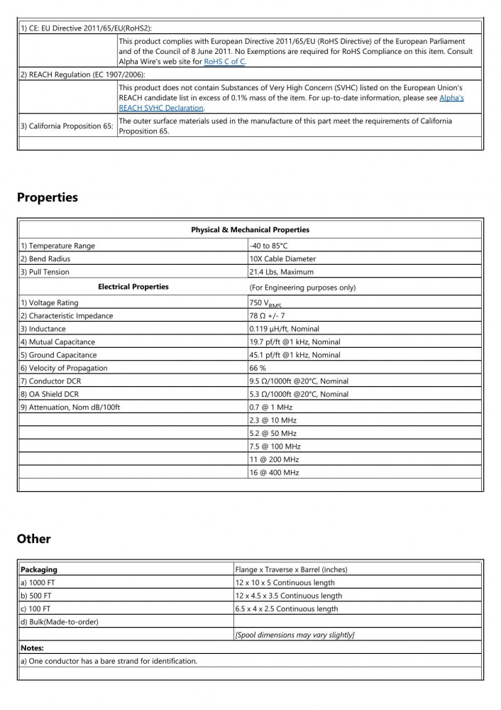 M4220 technical specification page 2