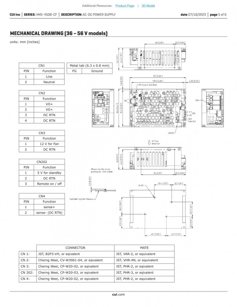CUI VMS-450B-12-CF datasheet page 5
