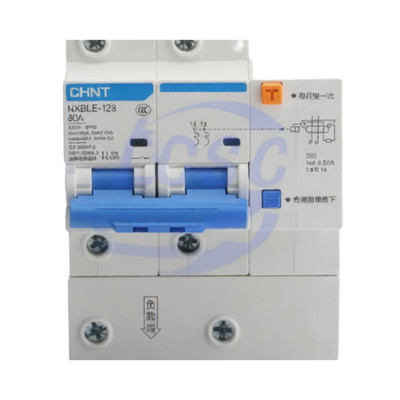 CHINT NXBLE-125 2P C100A Miniature Residual Current Circuit Breaker