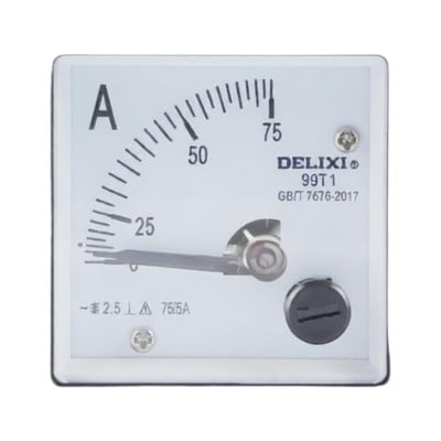 Delixi Electric 99T1A800 Analog Ammeter Chip for Precision Current Measurement