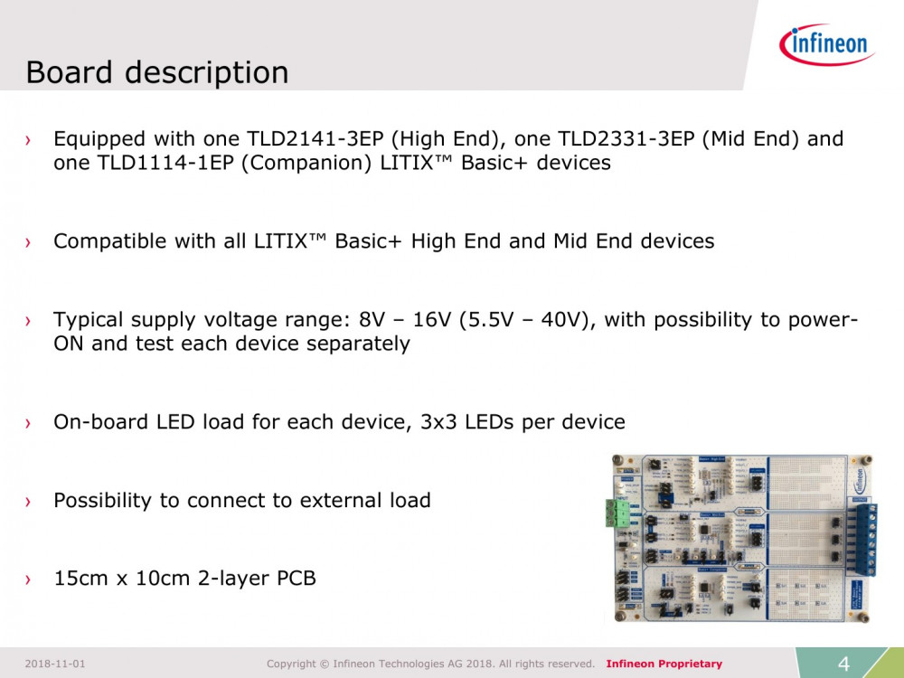 LITIX Basic+ board document page 4