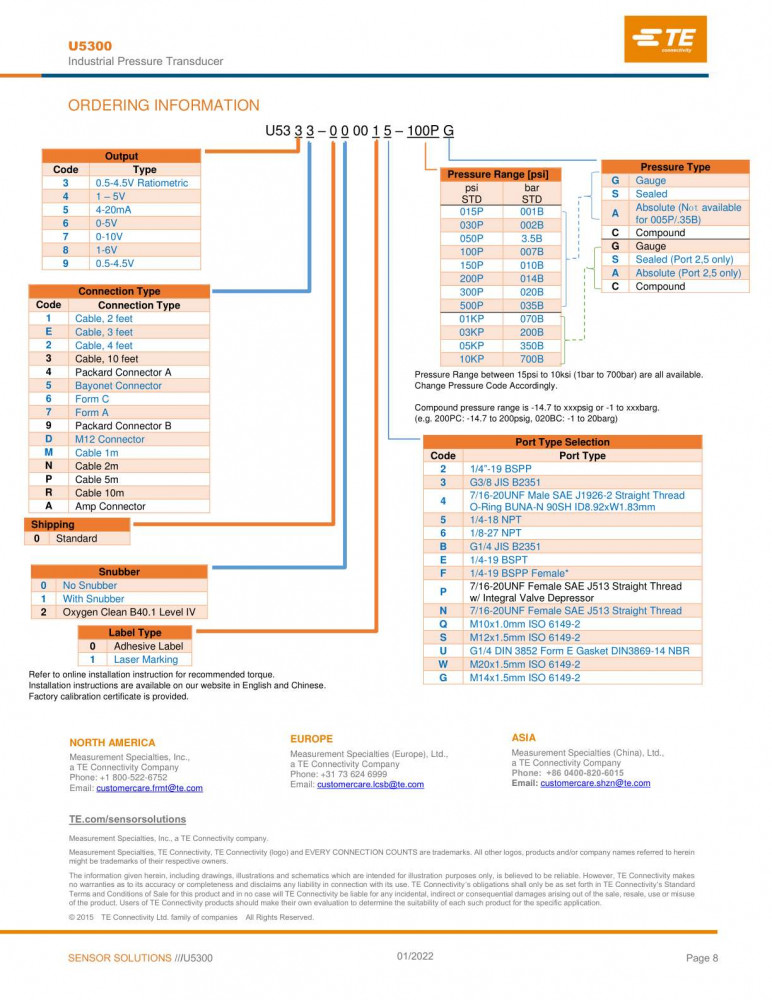 U5374 technical document page 8