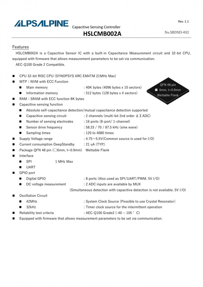 HSLCMB002A document page 1