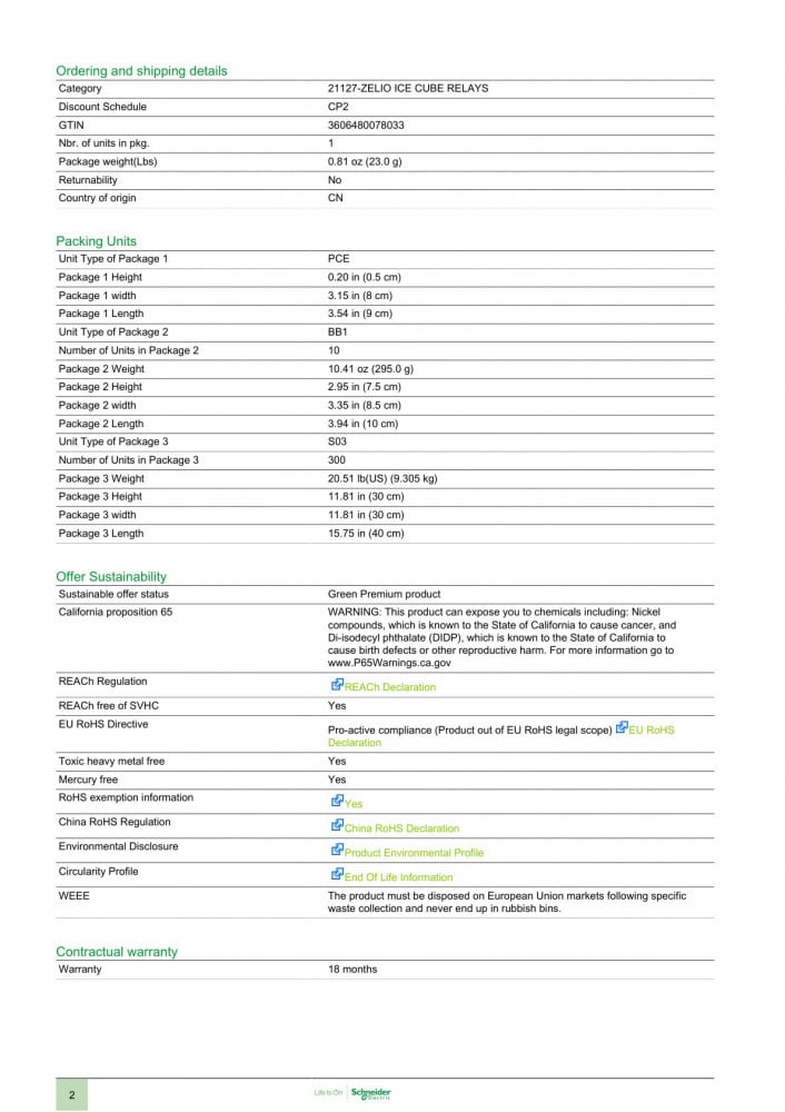 RSLZVA2 technical document page 2