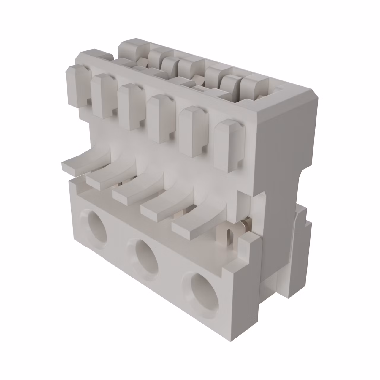 RAST R-Power Female Connector, 5.00mm Pitch, 6.0A, 3 Circuits, UL94-V2, Fully Coded, 1 Short Thin and 1 Closed Endwall for sale