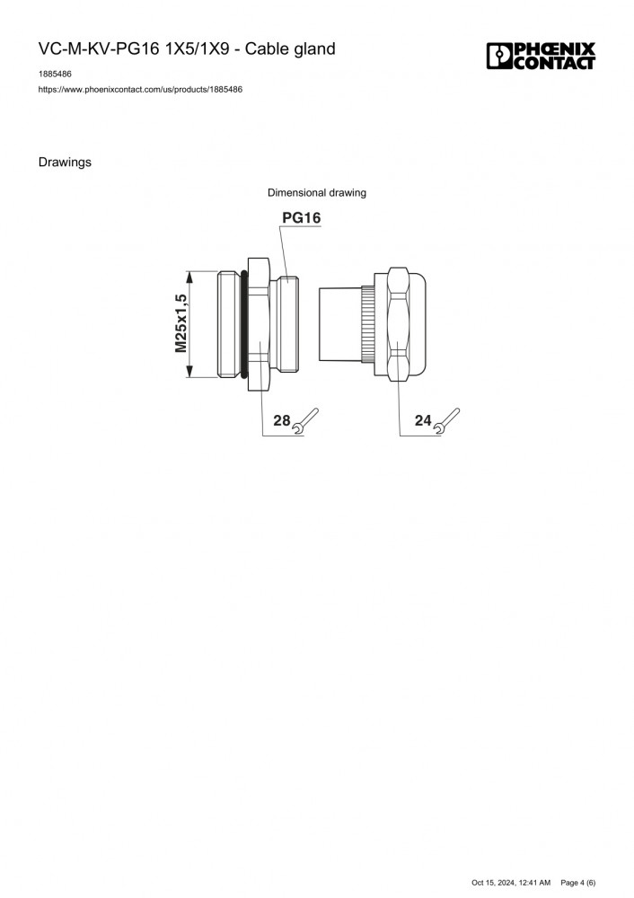 Phoenix Contact 1885486 technical document page 4