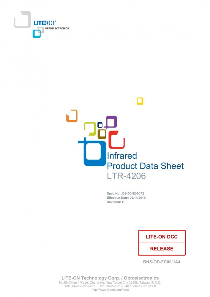 LTR-4206 datasheet page 1