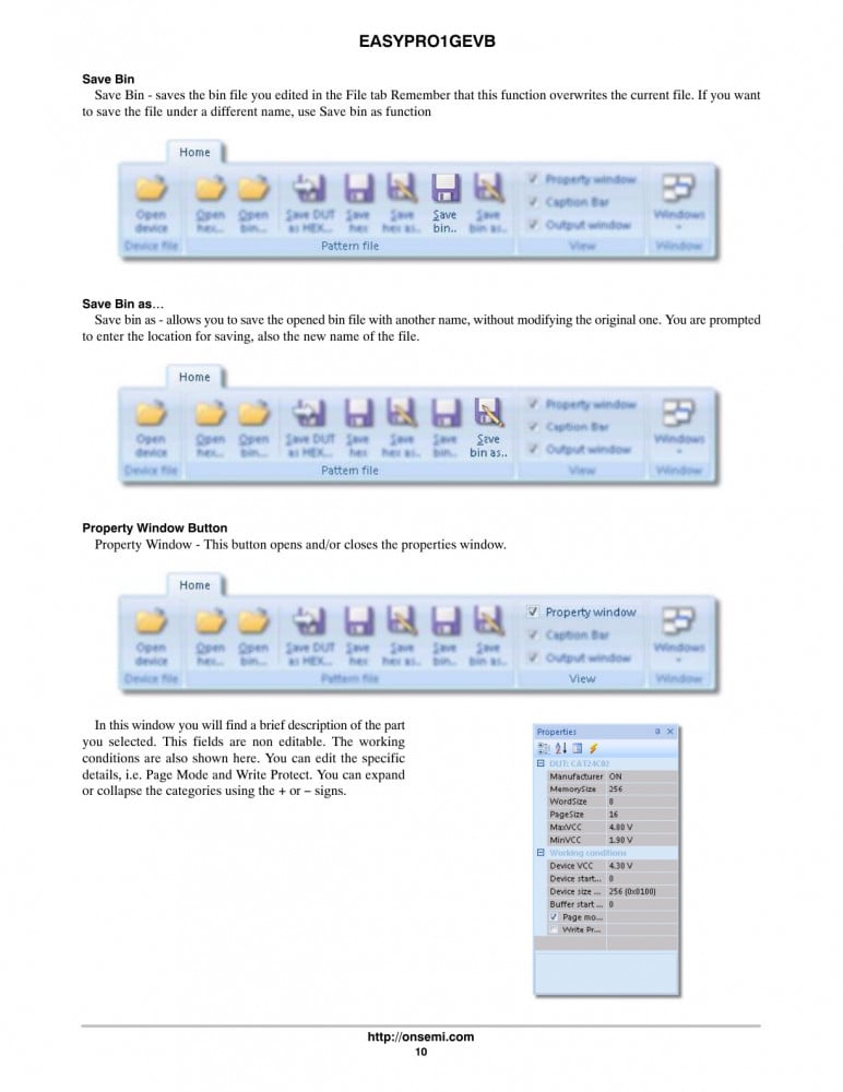 EASYPRO1GEVB manual page 10