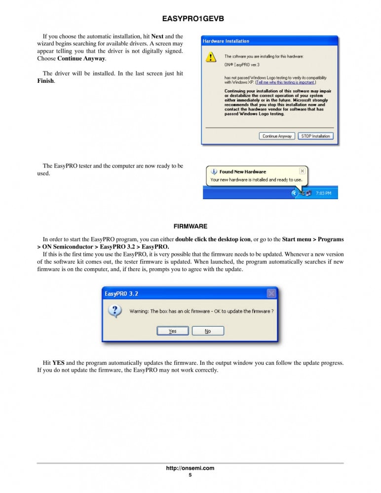 EASYPRO1GEVB manual page 5