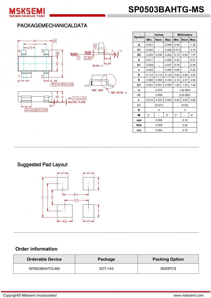 SP0503BAHTG-MS datasheet page 5