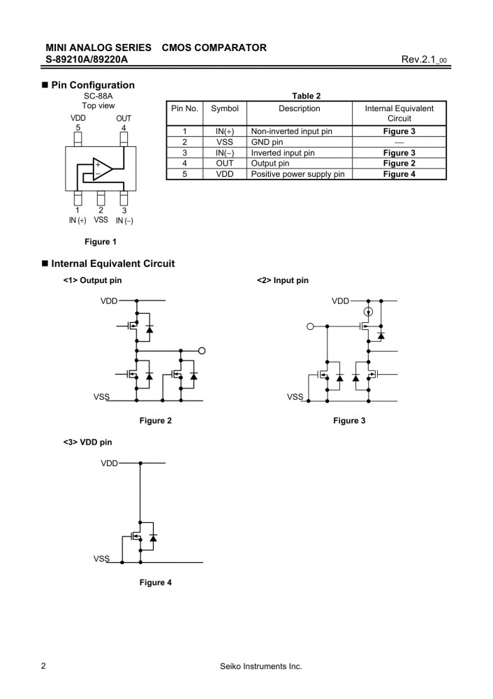 S-89220ACNC-1C1TFG datasheet page 2