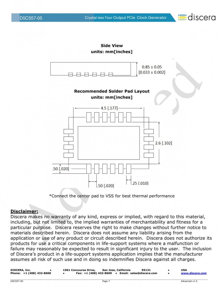 DSC557-054444KI1 datasheet page 7