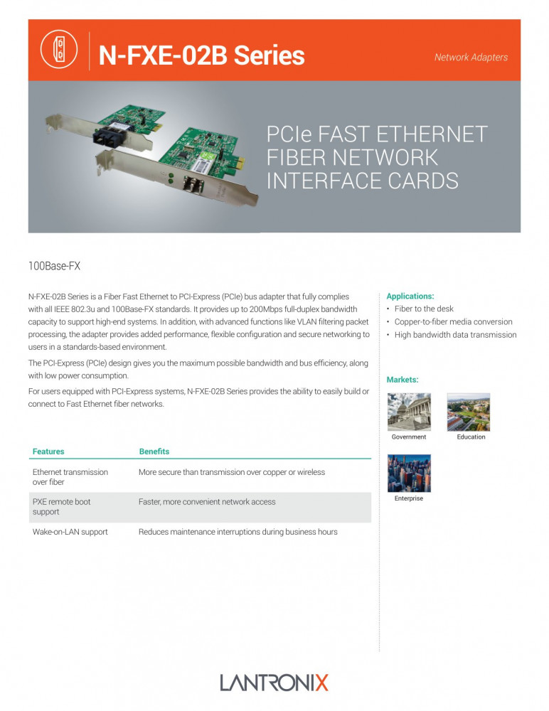 N-FXE-02B Series technical document page 1