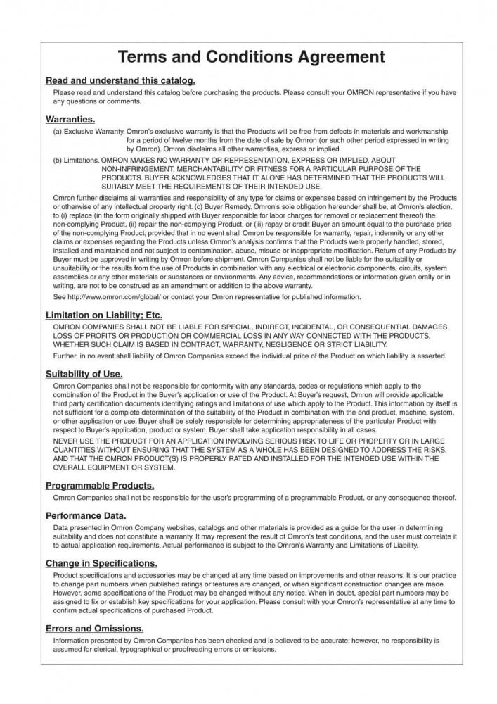 OMRON D40ML datasheet page 7