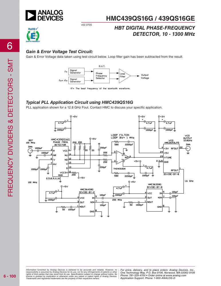 HMC439QS16GE datasheet page 5