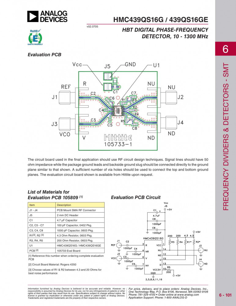 HMC439QS16GE datasheet page 6