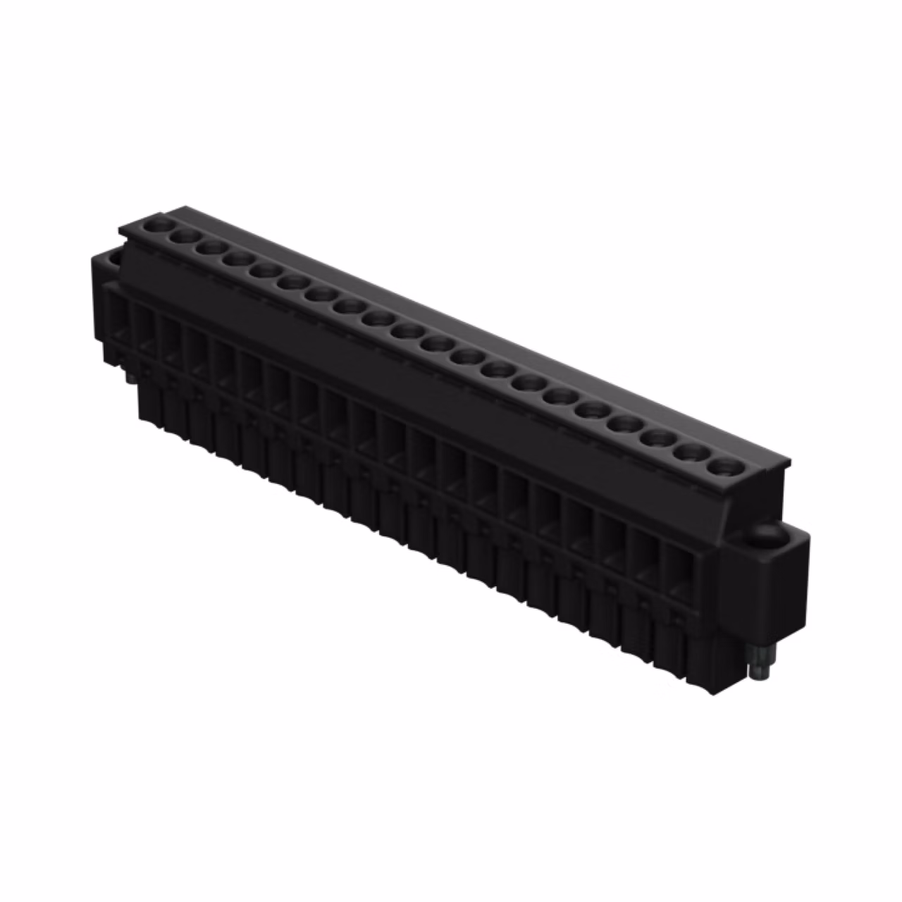 3.50mm Pitch Eurostyle Vertical Plug, with Retention Screws, Rear Wire Entry, 20 Circuits for sale