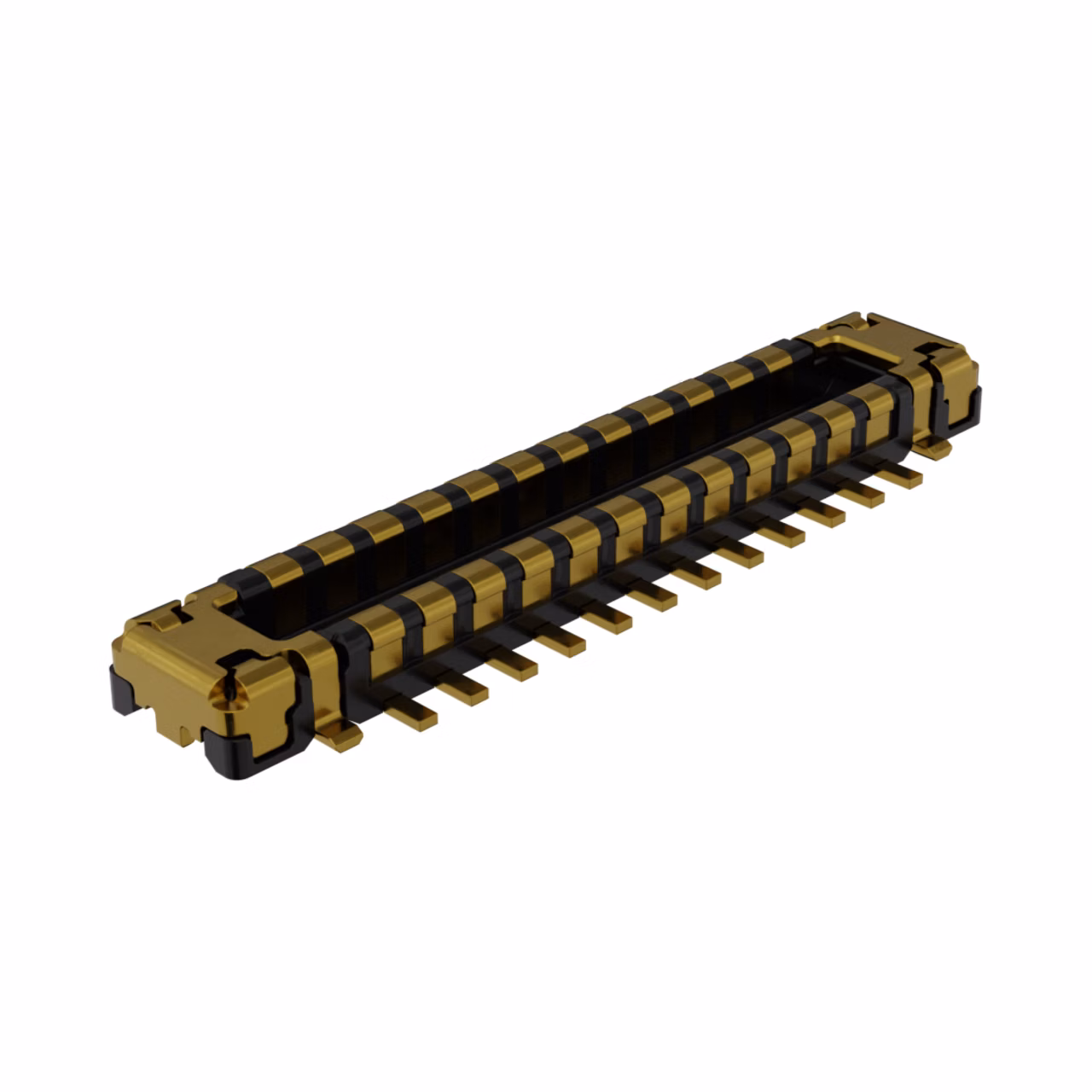 SlimStack Board-to-Board Plug, 0.35mm Pitch, ACB6+ Series, 0.60mm Mated Height, 1.90mm Mated Width, 24 Circuits, 1 Reel/Carton for sale