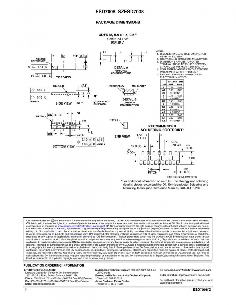 ESD7008MUTAG technical document page 10