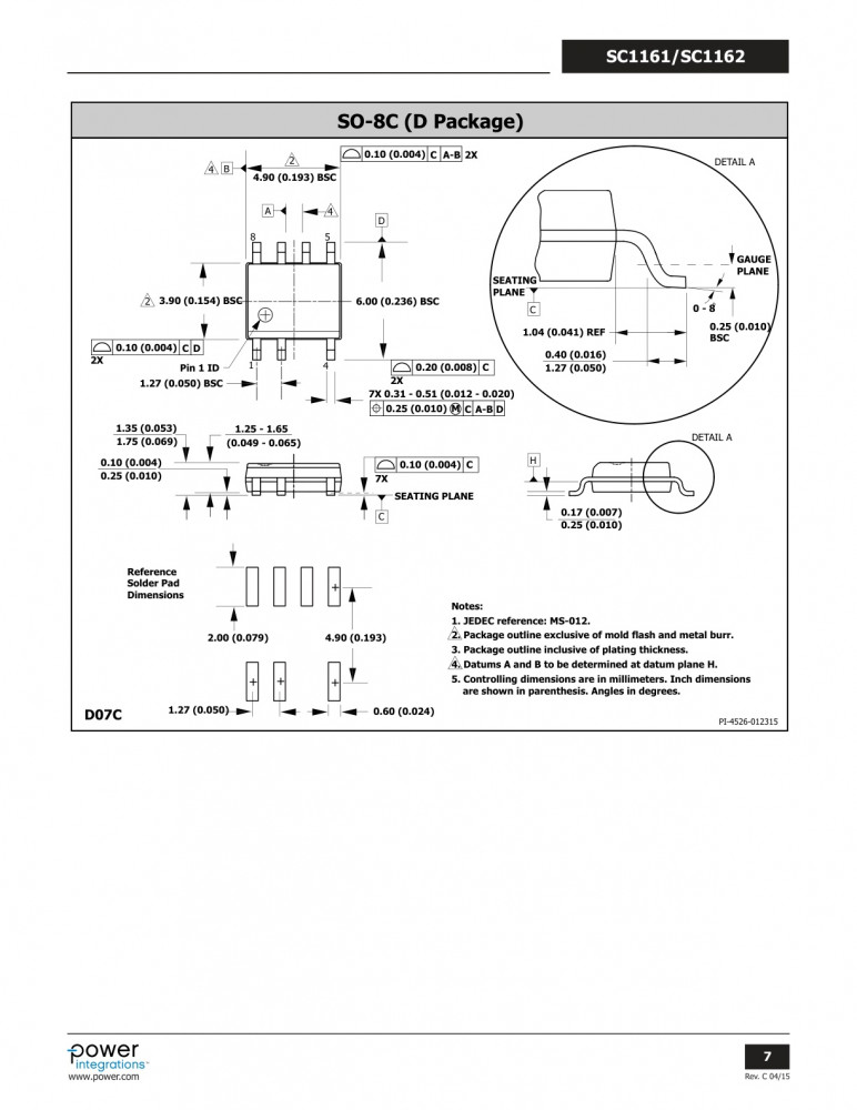 SC1161D1-TL datasheet page 7