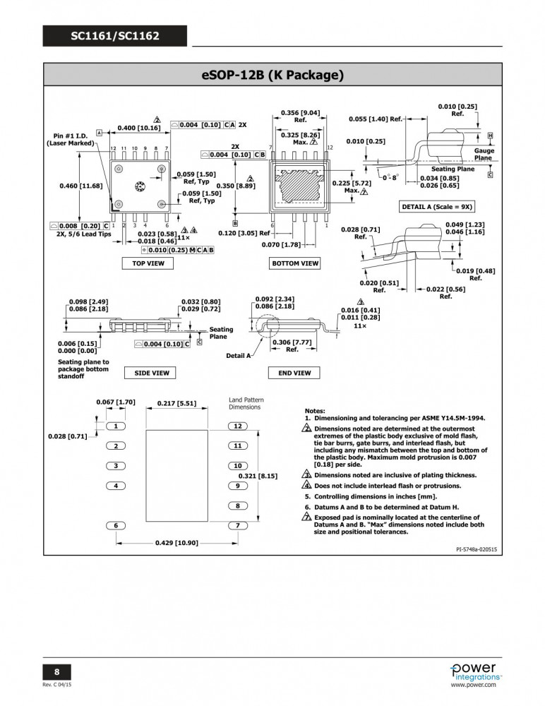 SC1161D1-TL datasheet page 8