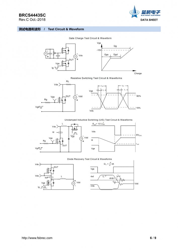 BRCS4443SC datasheet page 6