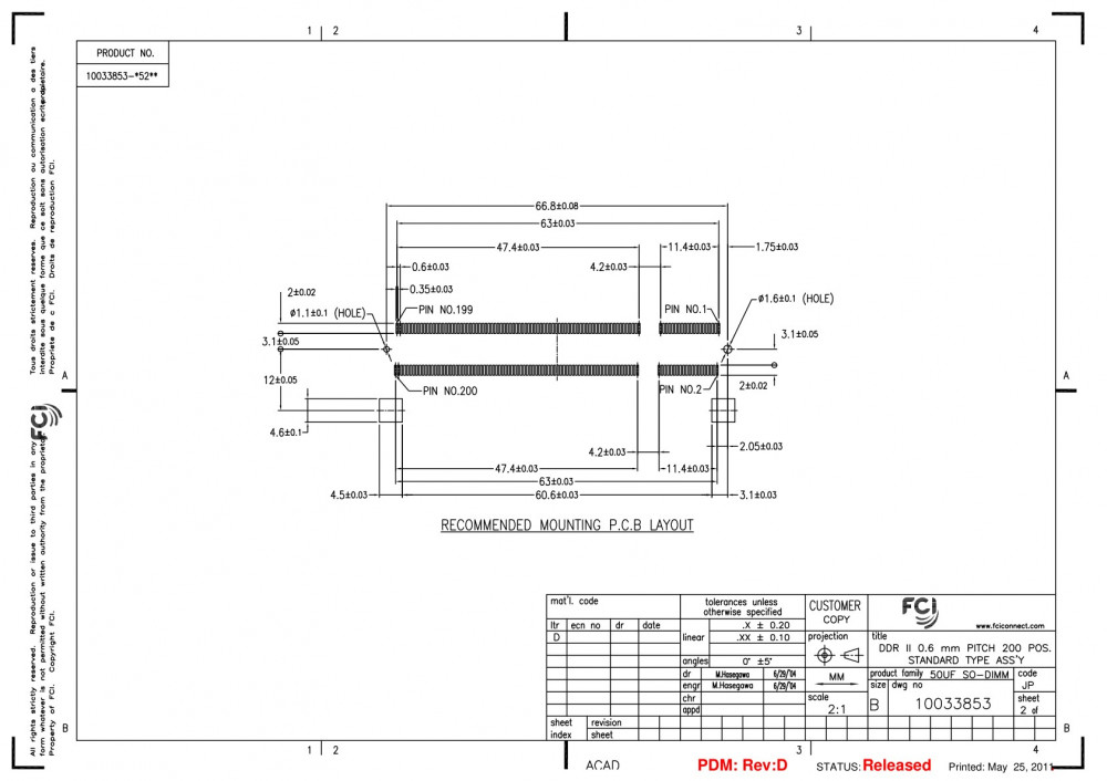 10033853-052FSLF technical drawing page 2