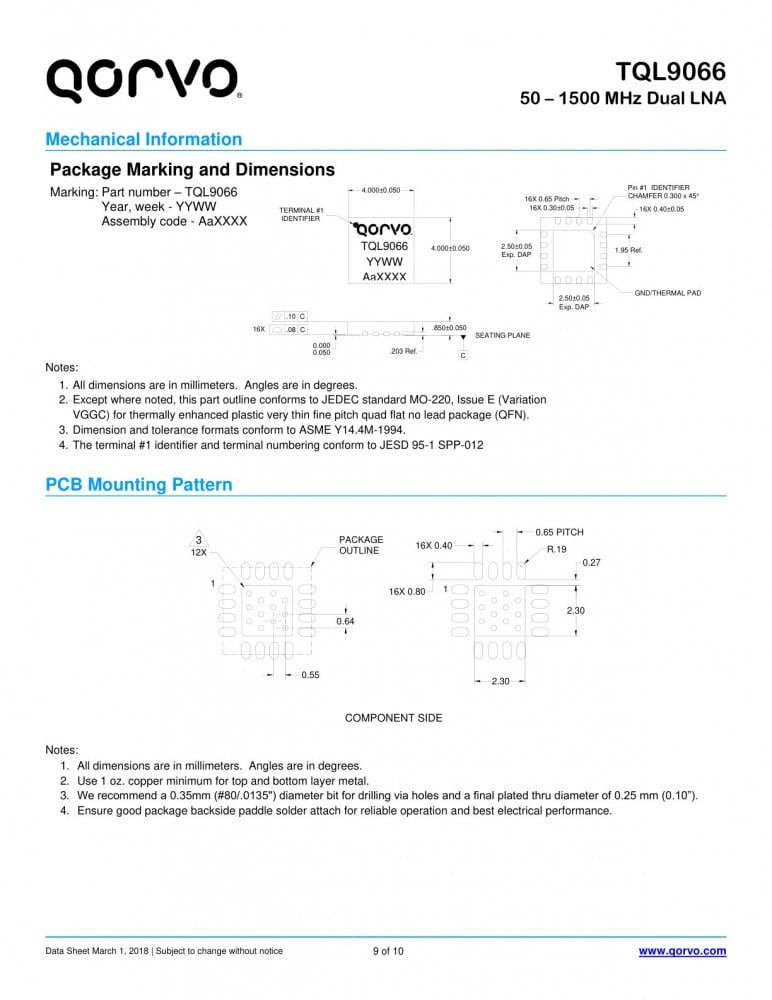 TQL9066 datasheet page 9