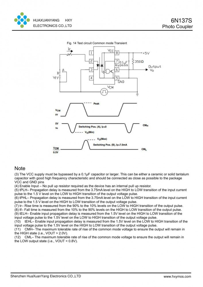 6N137S technical document page 7