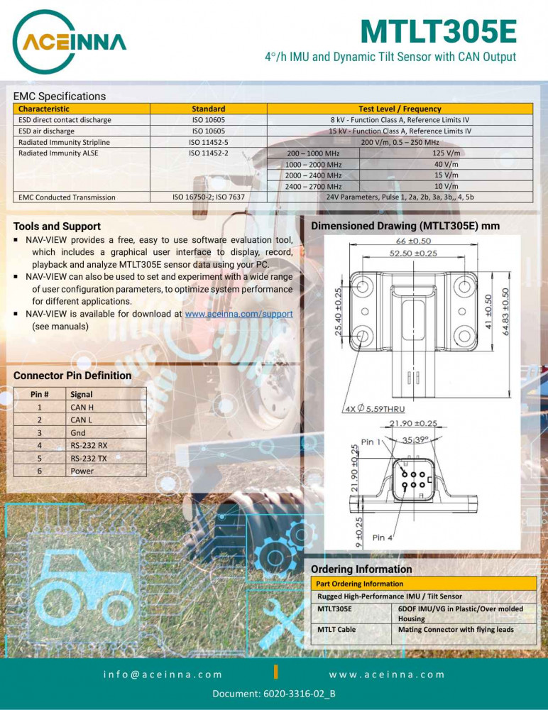 MTLT305E technical document page 4