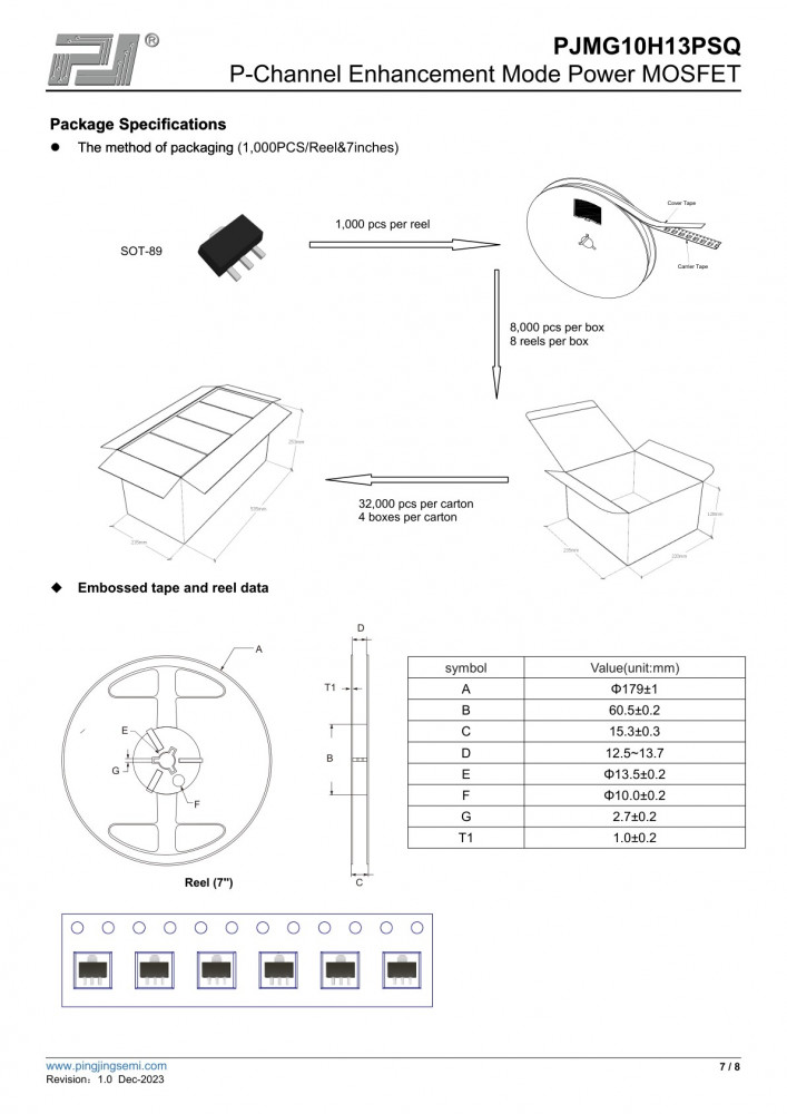 PJMG10H13PSQ datasheet page 7