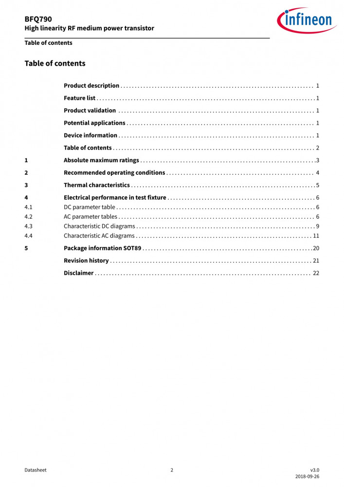 BFQ790 datasheet page 2