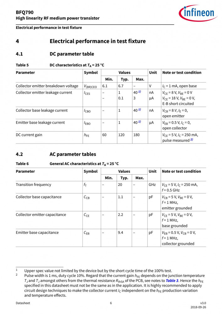 BFQ790 datasheet page 6