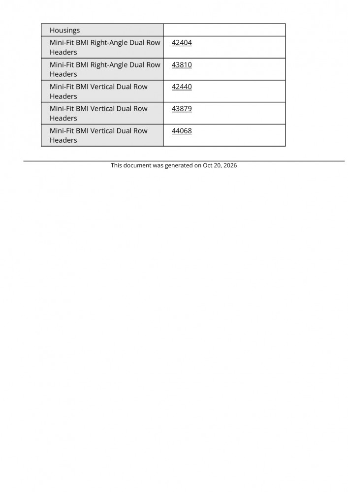 MOLEX MINI-FIT Jr. specification page 4