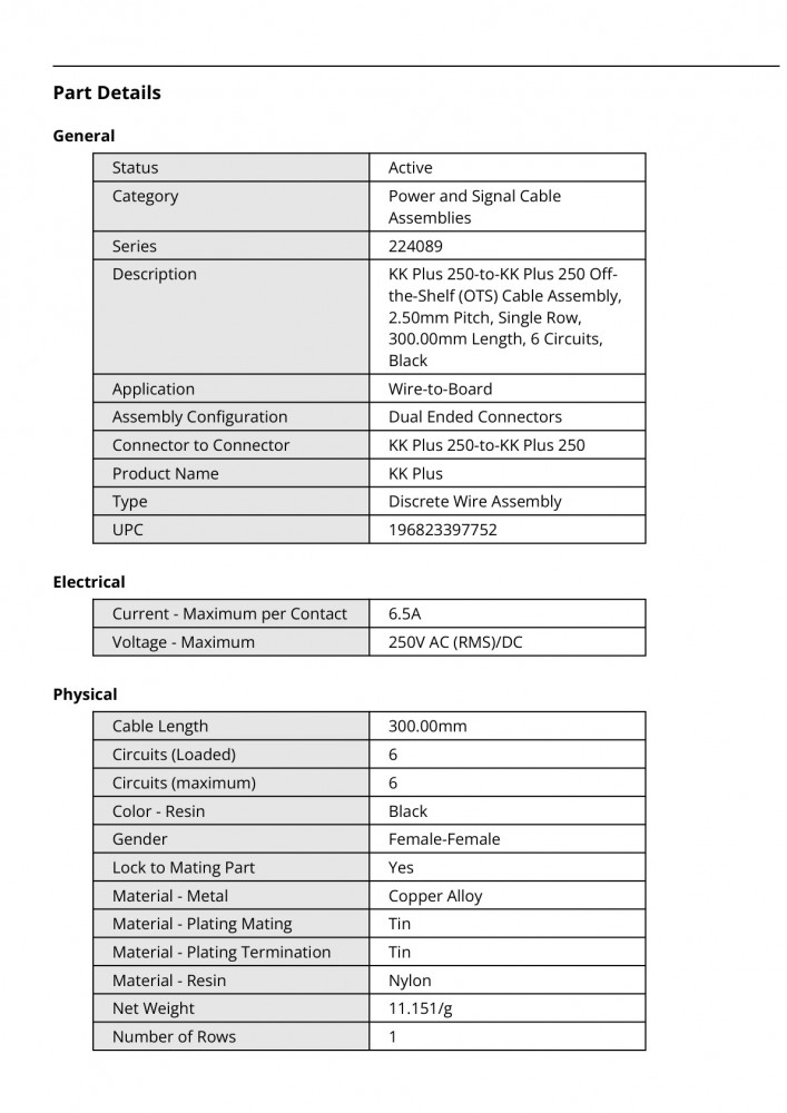 Product document image, page 2