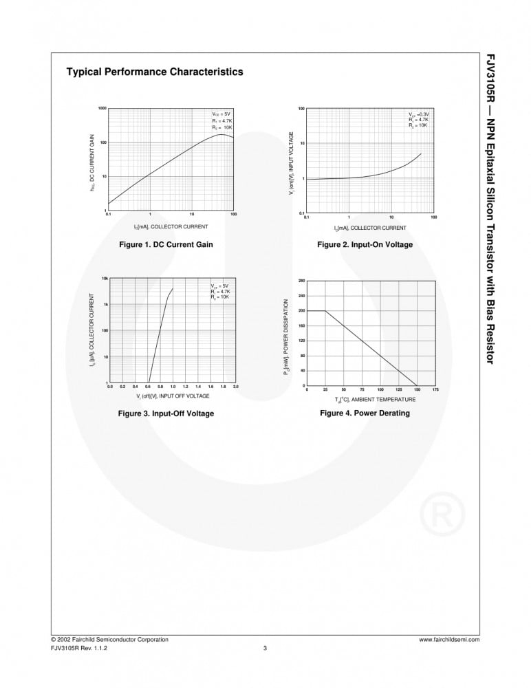 FJV3105R datasheet page 3