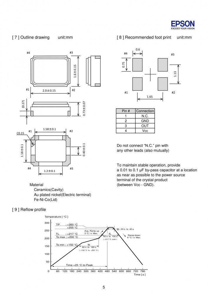 EPSON TG-5006CJ-18H datasheet page 5