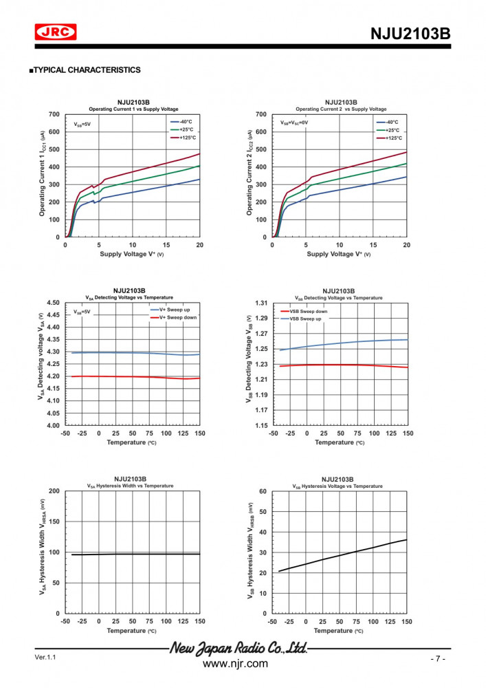 NJU2103B technical document page 7