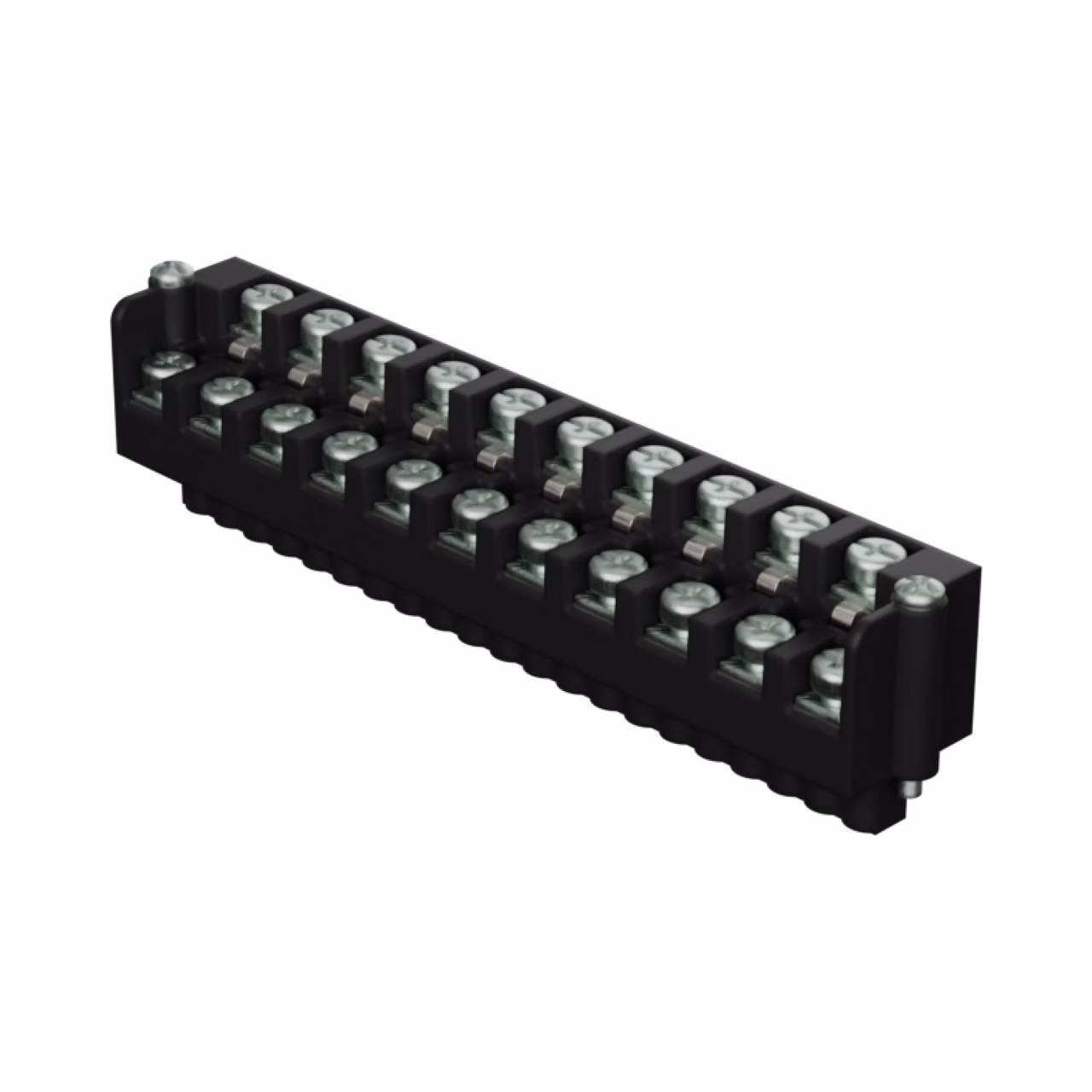 5.08mm Pitch Beau EuroMate Pluggable Terminal Block, Dual Level, 90° Wire Entry, with Retention Screws, 21 Circuits for sale