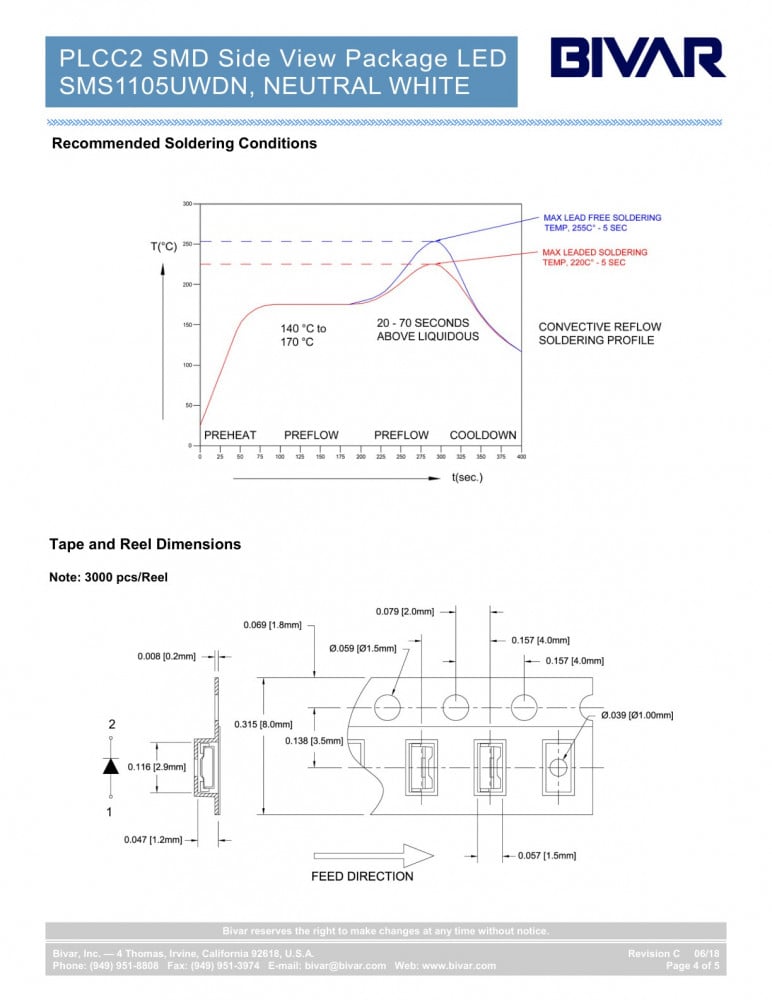SMS1105UWDN datasheet page 4