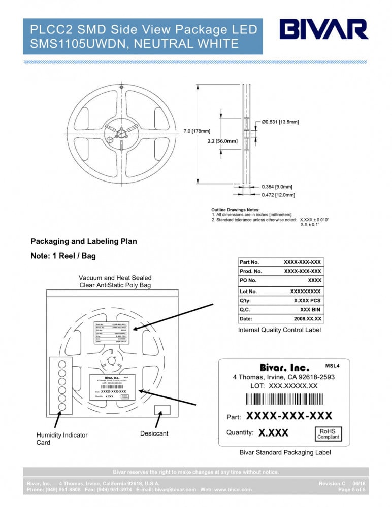 SMS1105UWDN datasheet page 5