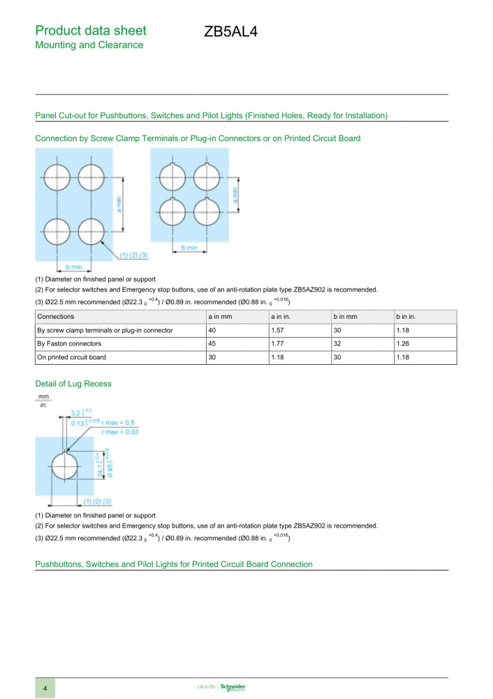 ZB5AL4 technical document page 4